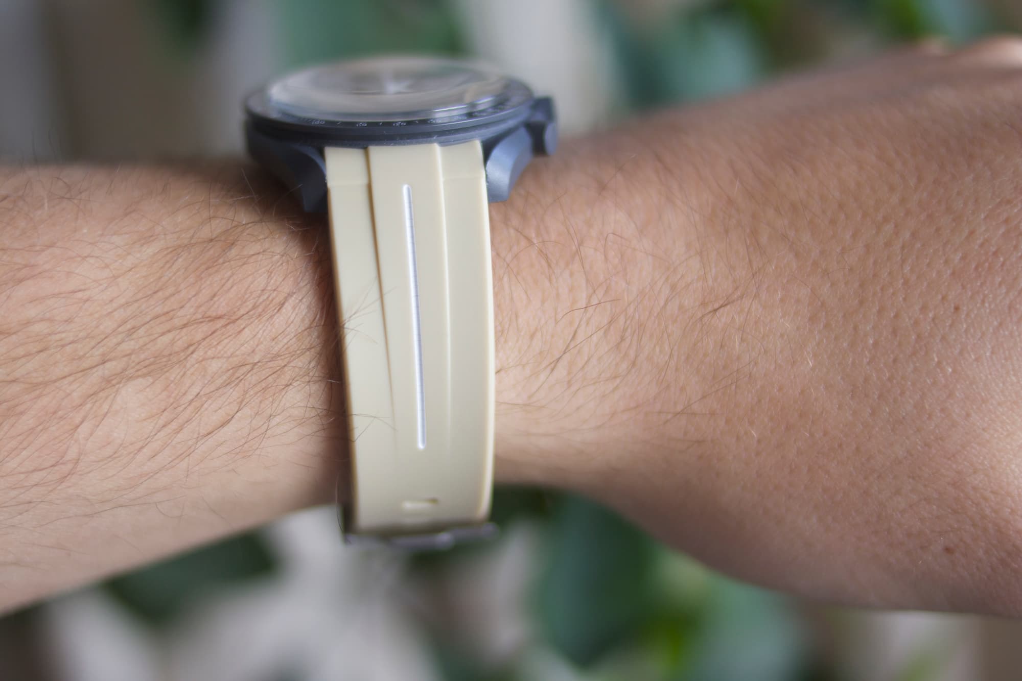 Beige Omega x Swatch MoonSwatch Strap - The Strap Brothers