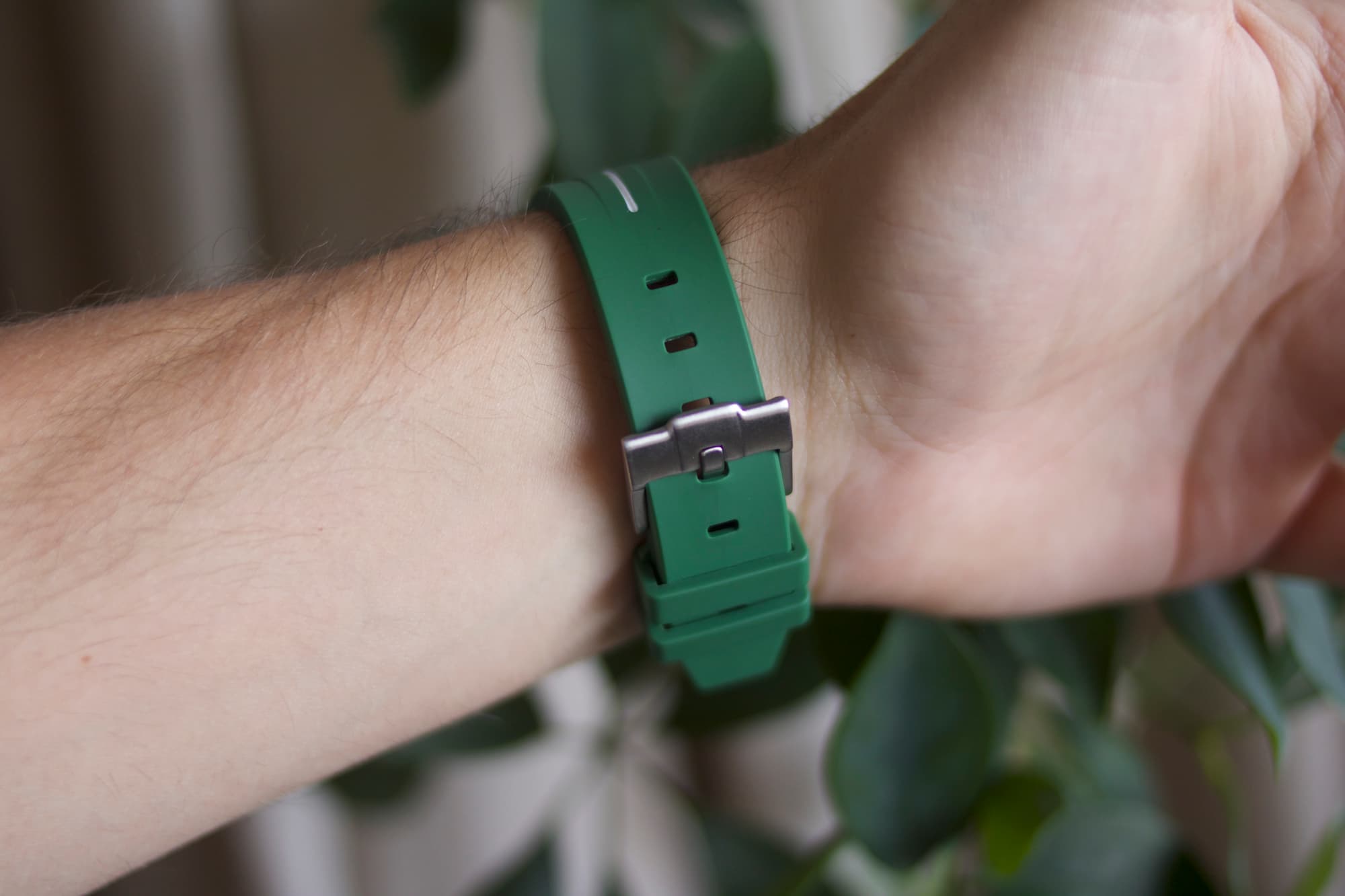 Green Omega x Swatch MoonSwatch Strap - The Strap Brothers