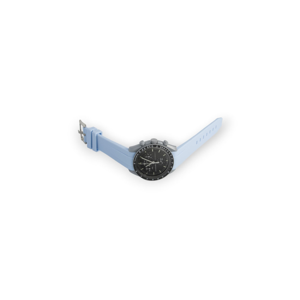 Baby Blue Omega x Swatch MoonSwatch Strap - The Strap Brothers