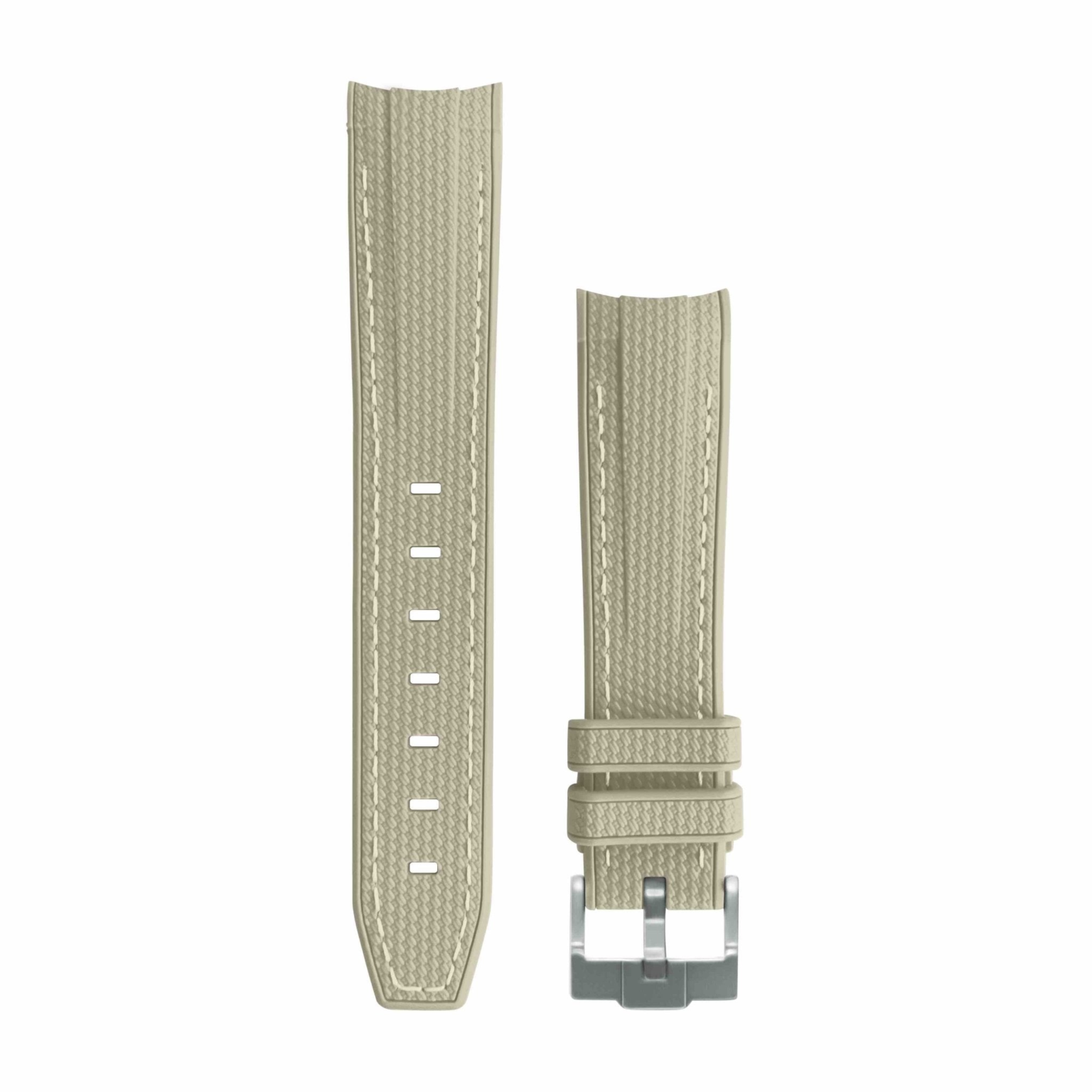 Beige Tailor Speedmaster Moonwatch Strap - The Strap Brothers
