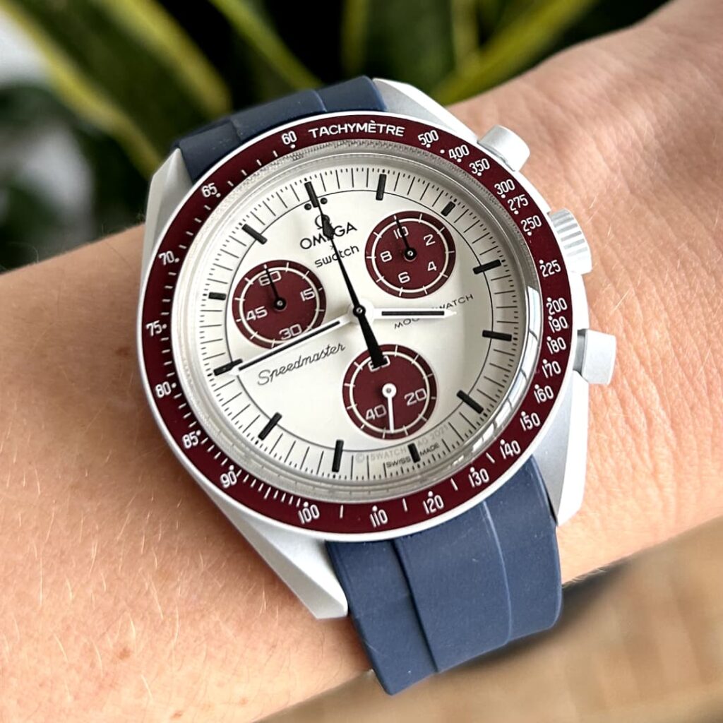 Blue Omega x Swatch MoonSwatch Strap - The Strap Brothers