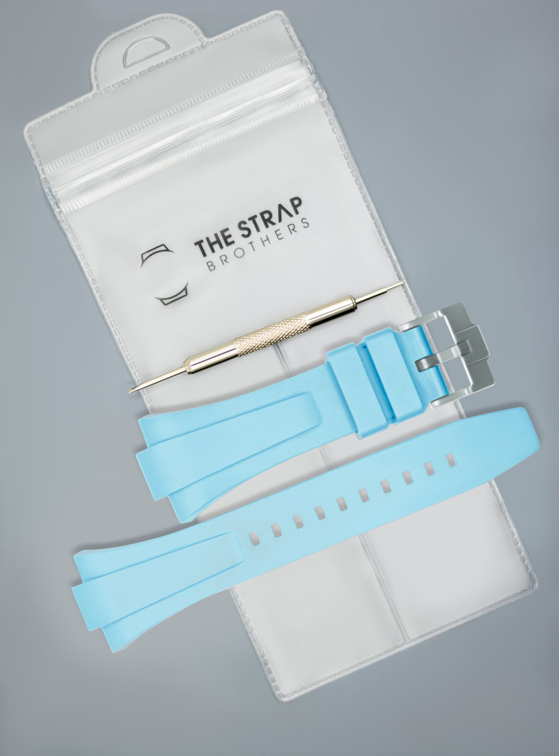 Baby Blue Strap for Tissot PRX - The Strap Brothers